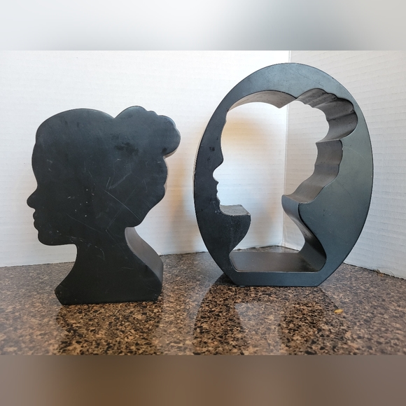Umbra | Accents | Umbra Loft Puzzle Ceramic Cameo Silhouette Bookends ...